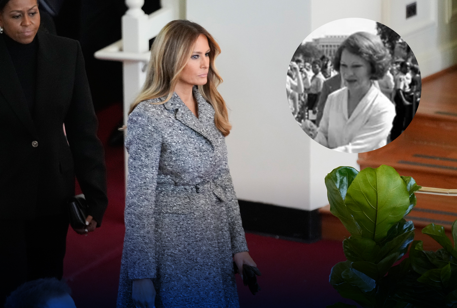 Reapareció Melania Trump En El Funeral De Rosalynn Carter ‣ La Torre News