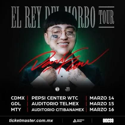 Dany Flow «El rey del Morbo» presenta su tour 2024 ‣ La Torre News