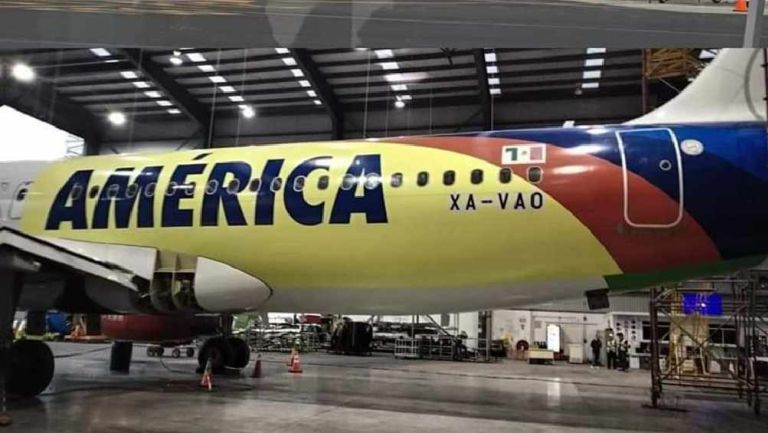 El Club América presenta su nuevo avión personalizado - La Torre News