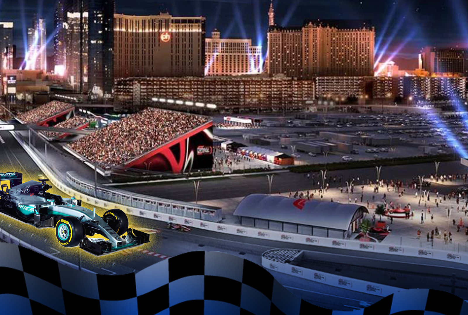 Dan a conocer los detalles de la F1 Las Vegas ‣ La Torre News