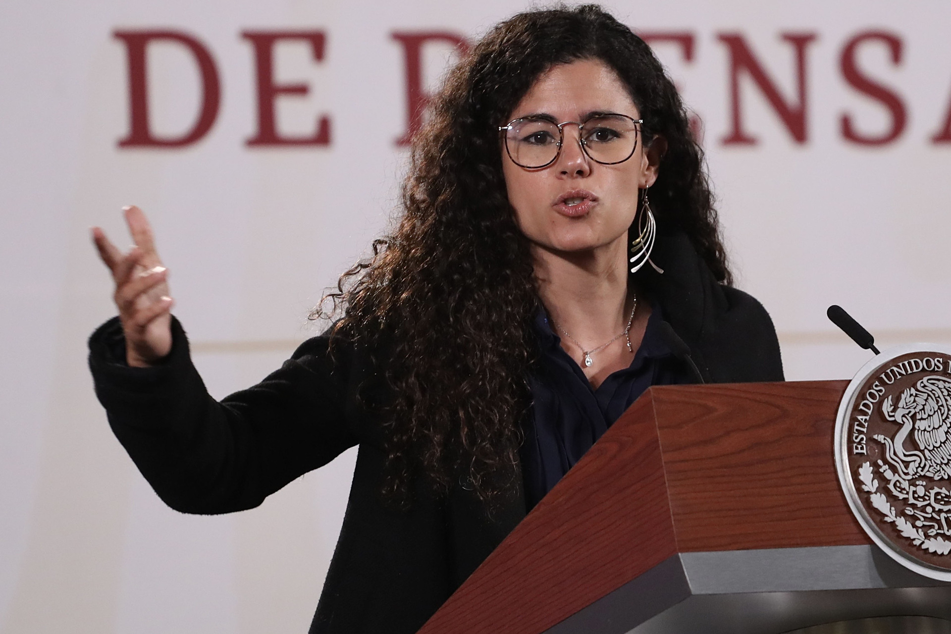 Luisa María Alcalde aspira a liderar a Morena