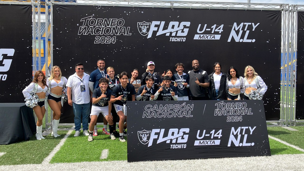 Coahuila conquista el título nacional de NFL Flag Tochito U-14