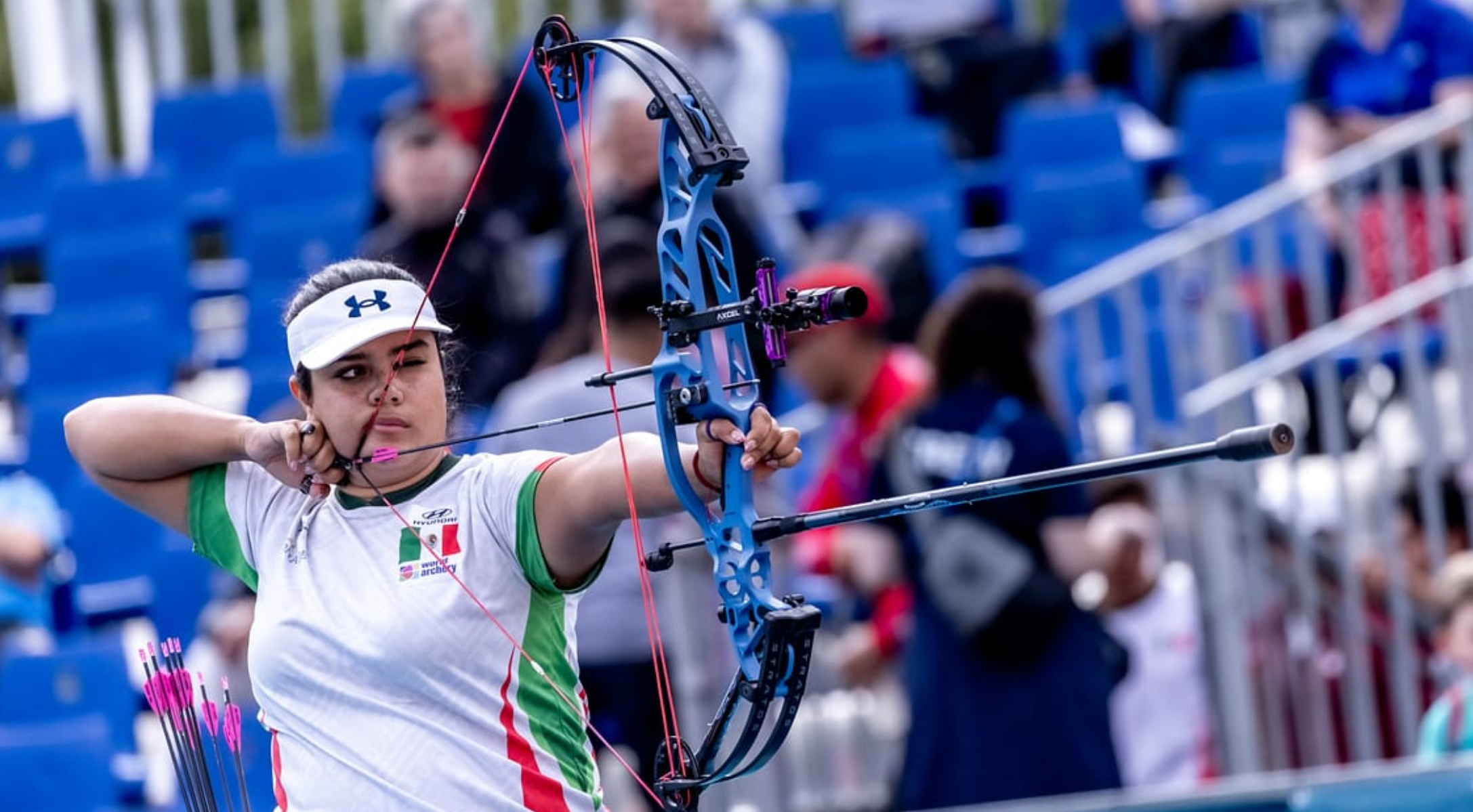 Andrea Becerra conquista la plata en la Copa del Mundo de Tiro con Arco