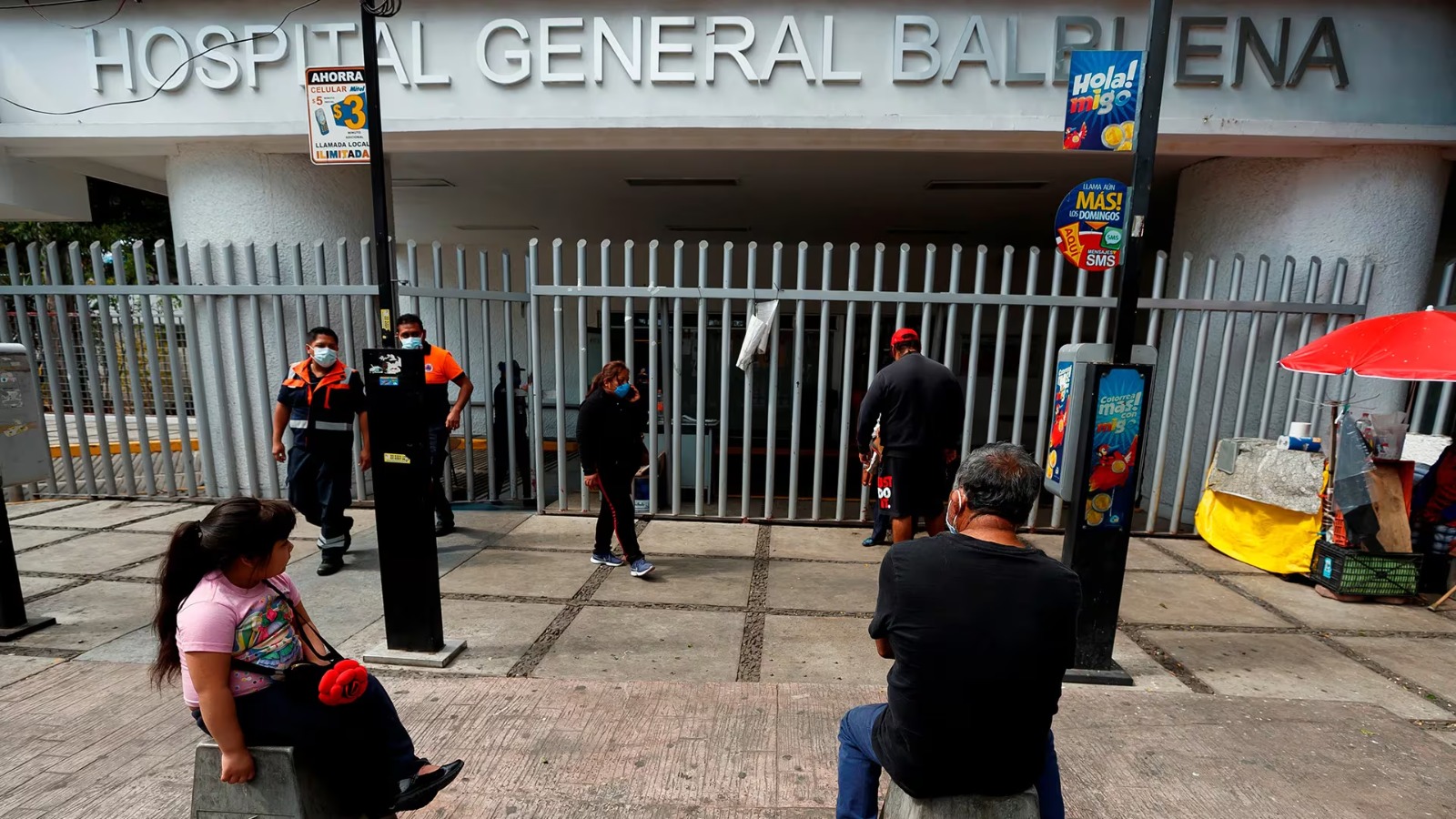 Balacera en puerta del Hospital General Balbuena deja un muerto