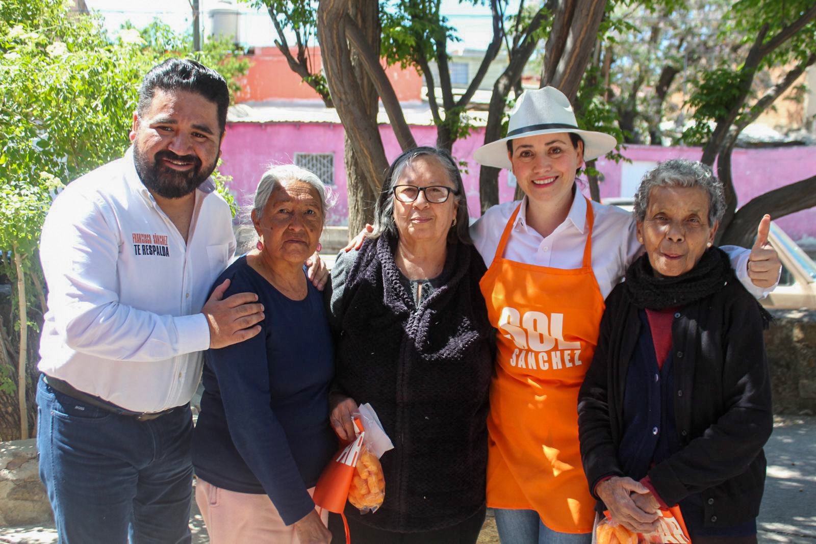Sol Sánchez se compromete a fortalecer programas sociales en Parral