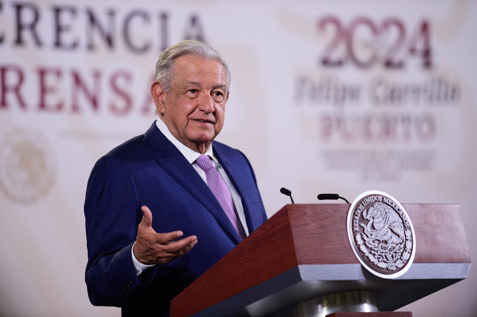 AMLO presume resultados de la 4T tras cómputos distritales