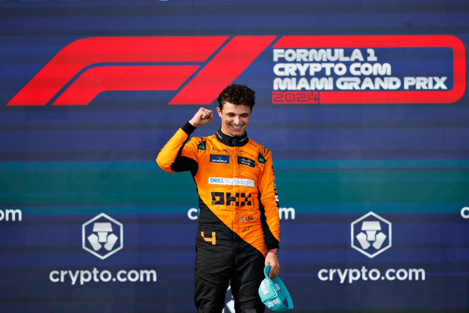 Lando Norris logra su primera victoria en la Fórmula 1 en el GP Miami 2024