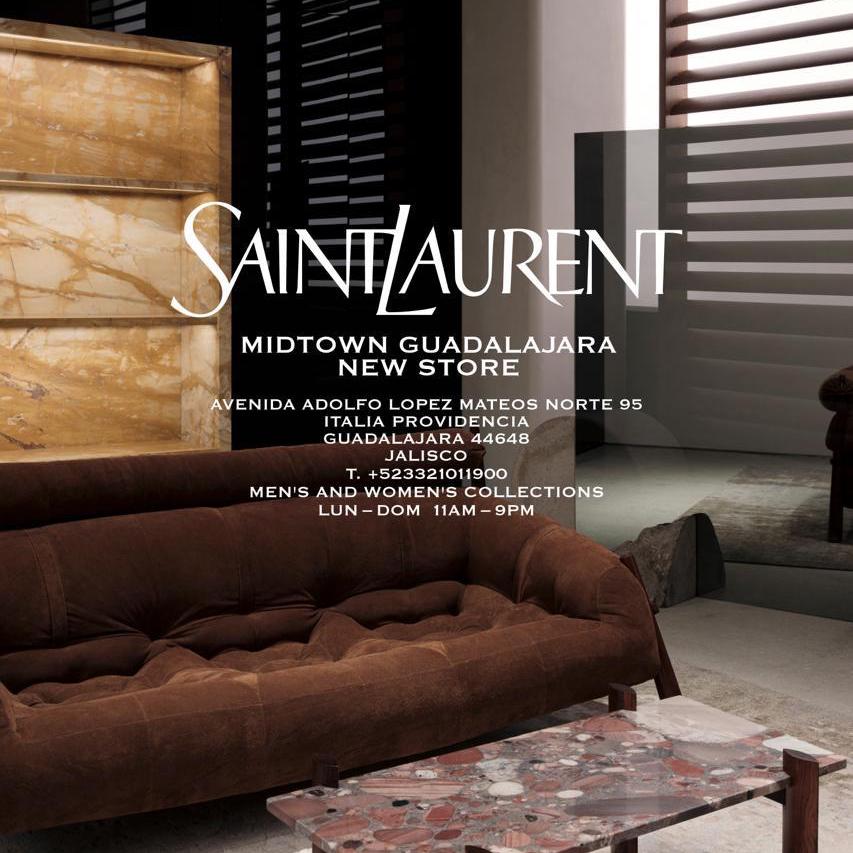 Saint Laurent inaugura su "flagship store" más grande en México