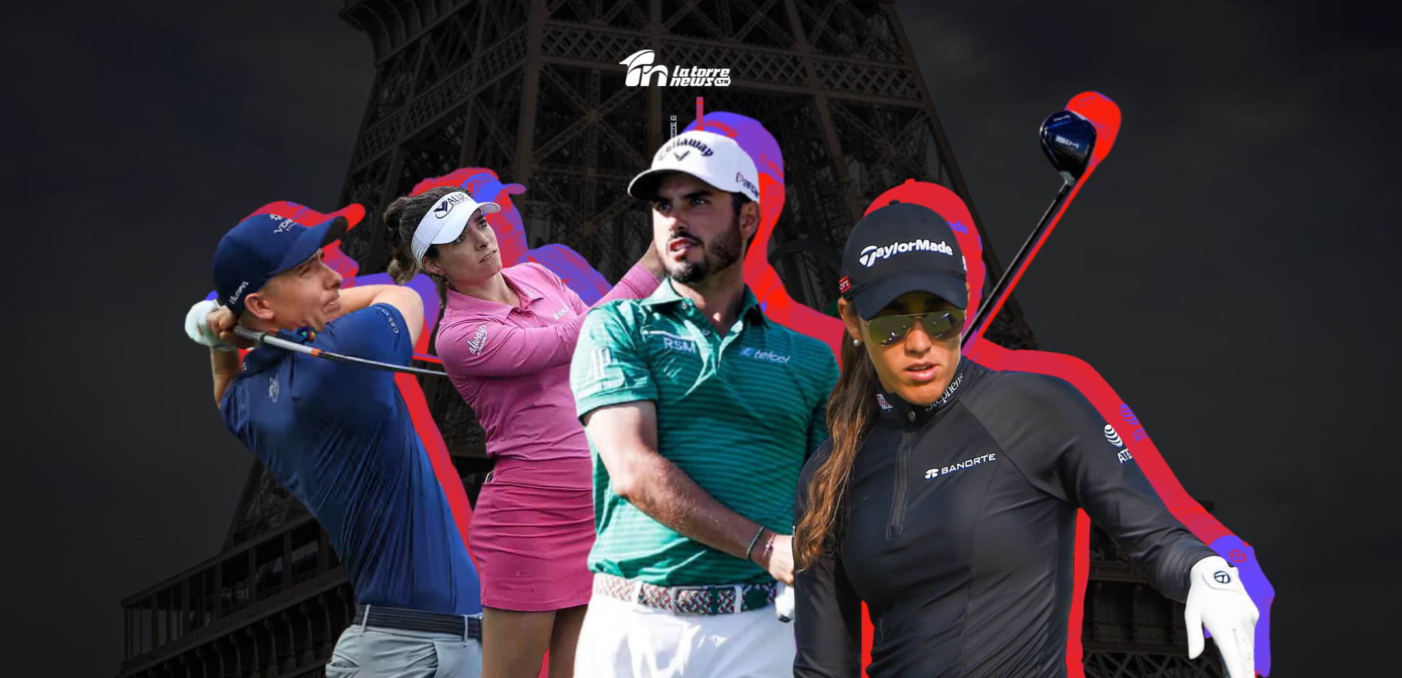 Conoce las caras del golf mexicano para París 2024