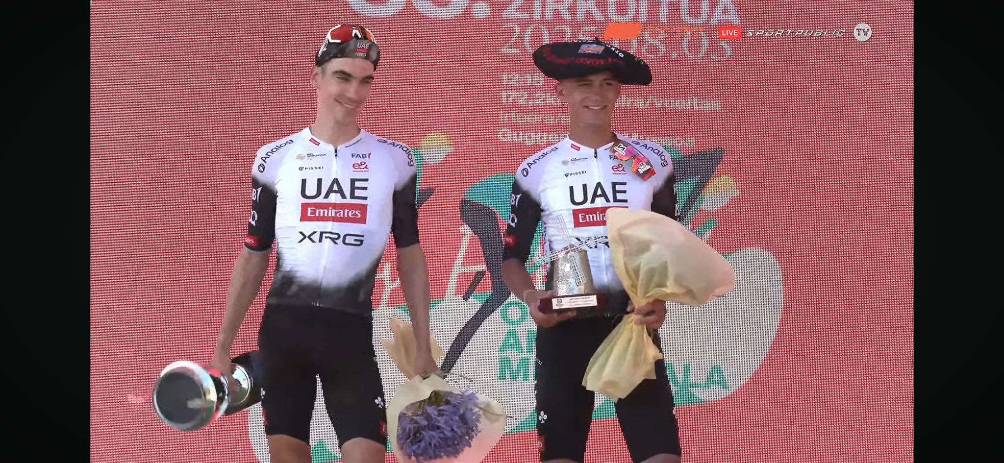 Isaac del Toro hace historia: El circuito de Getxo 2025 es suyo