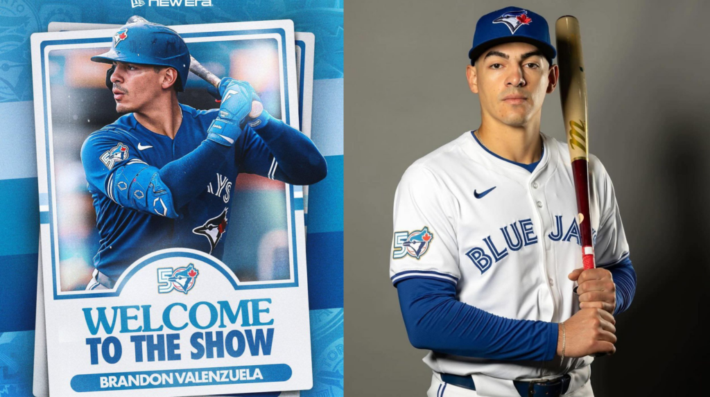 Brandon Valenzuela debuta en MLB y hace historia para México